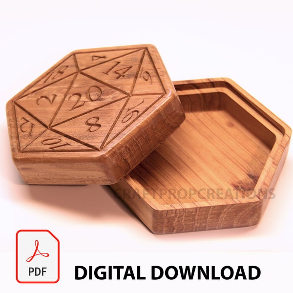 Dice Box Cnc Files - Etsy