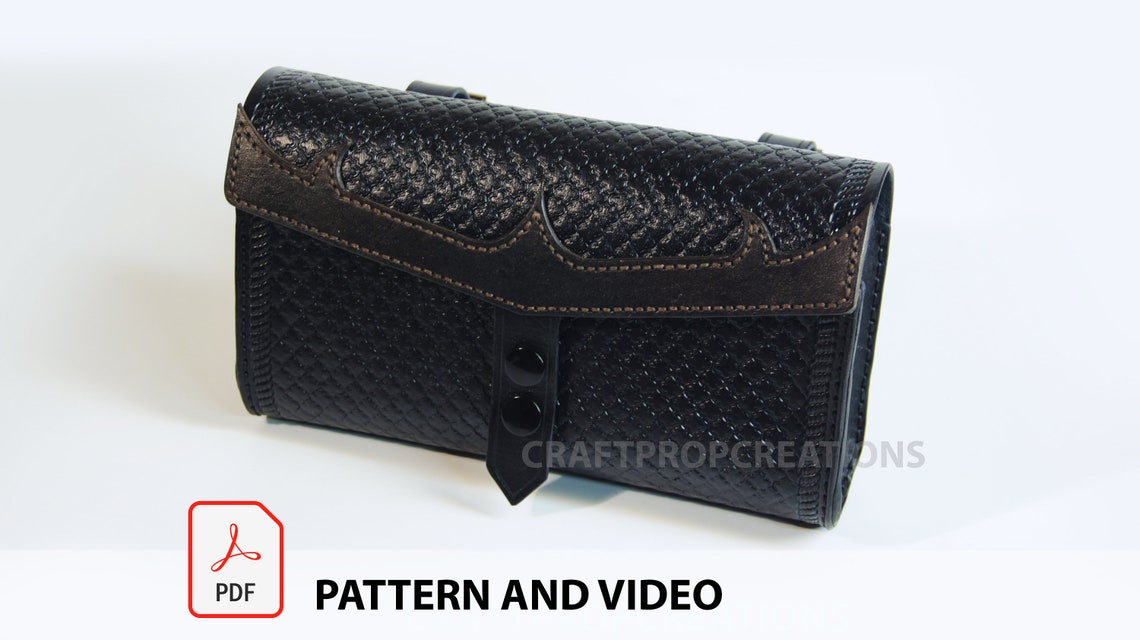 DIY Pattern Template Leather Bicycle Bag Pattern PDF - Etsy