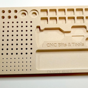 DIY Pattern Router Bits Tray Template CNC Files Tool Organizer Pattern ...