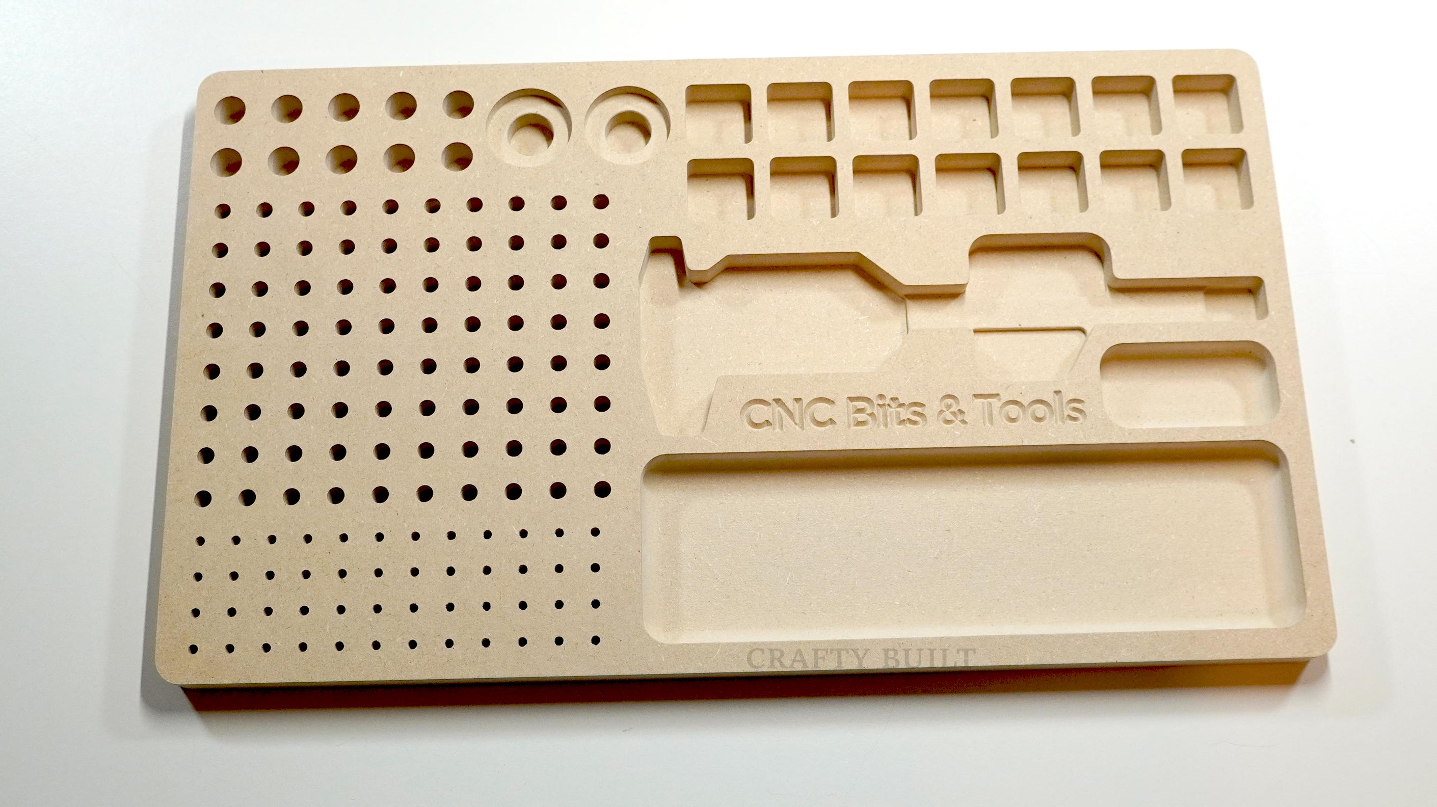 DIY Pattern Router Bits Tray Template CNC Files Tool Organizer Pattern ...