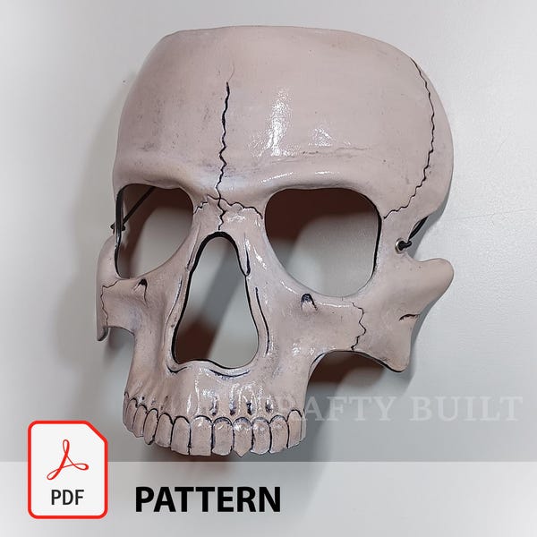 Leather Skull Mask - Etsy