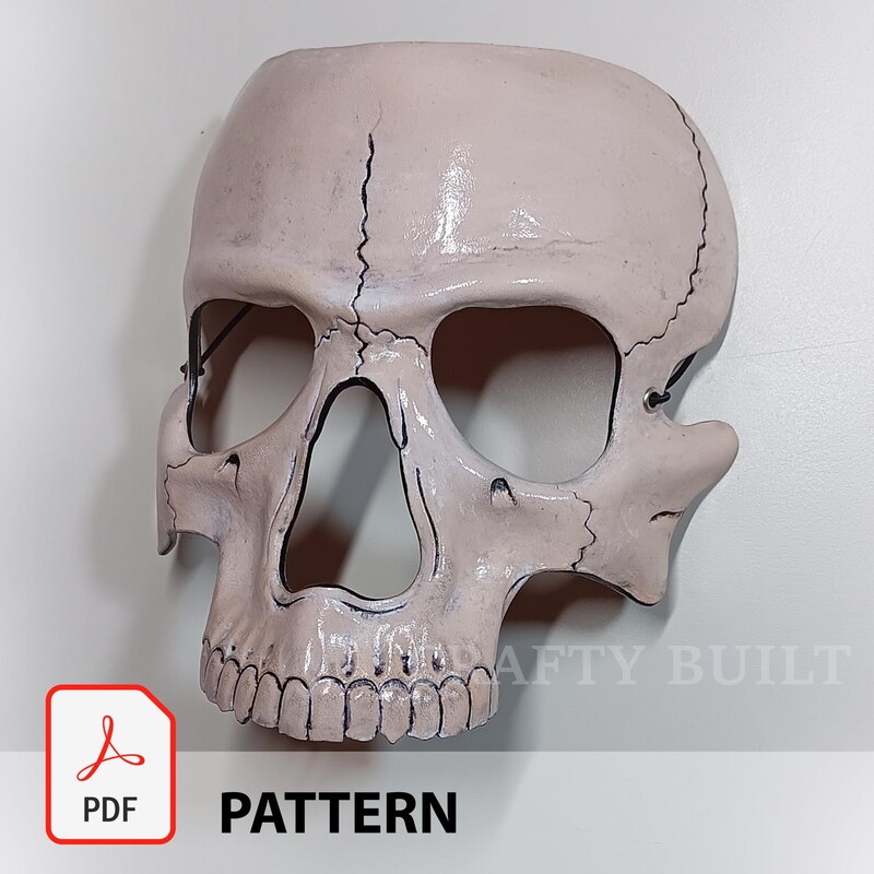 Leather Skull Mask - Etsy