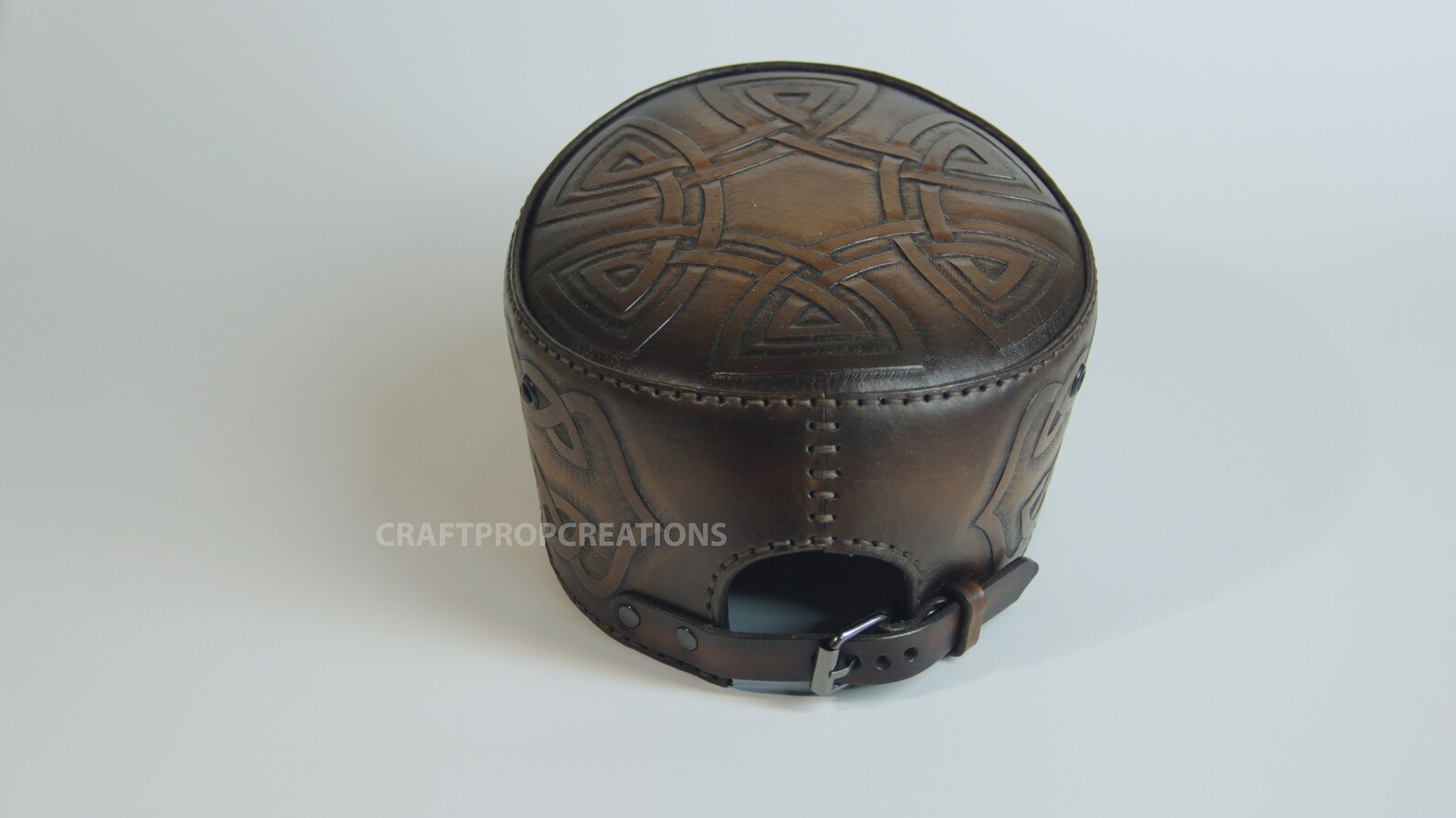 DIY Pattern Template Leather Combat Hat With Celtic Knots - Etsy