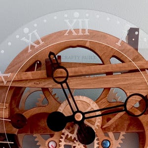 Clock Face ONLY DIY Pattern Acrylic CNC Template Clayton Boyer Custom ...