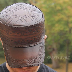 DIY Pattern Template Leather Combat Hat Pattern PDF Download/video ...