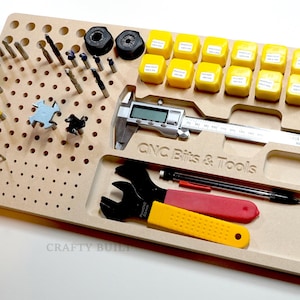 DIY Pattern Router Bits Tray Template CNC Files Tool Organizer Pattern ...