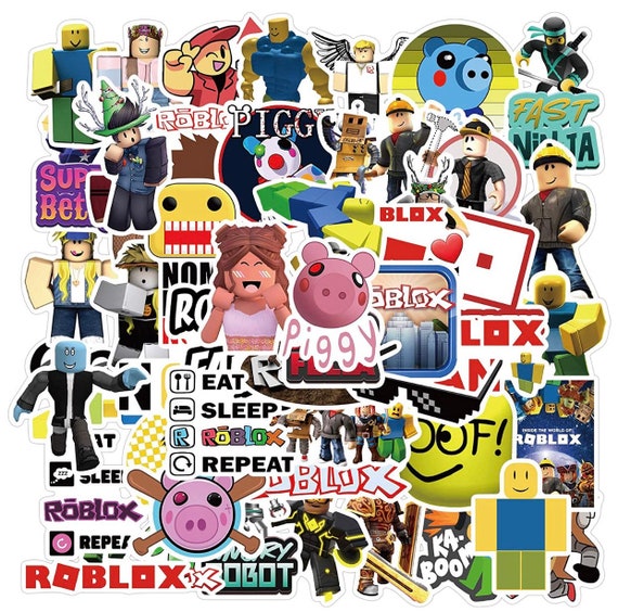 Roblox VSCO Stickers Pack Random StickersWaterproof | Etsy