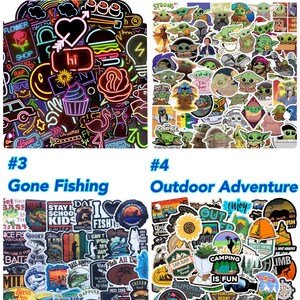 Cute PURPLE VSCO Stickers Pack Random Stickers Waterproof - Etsy