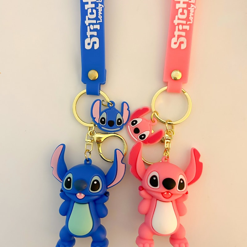 Stitch Keychain - Etsy