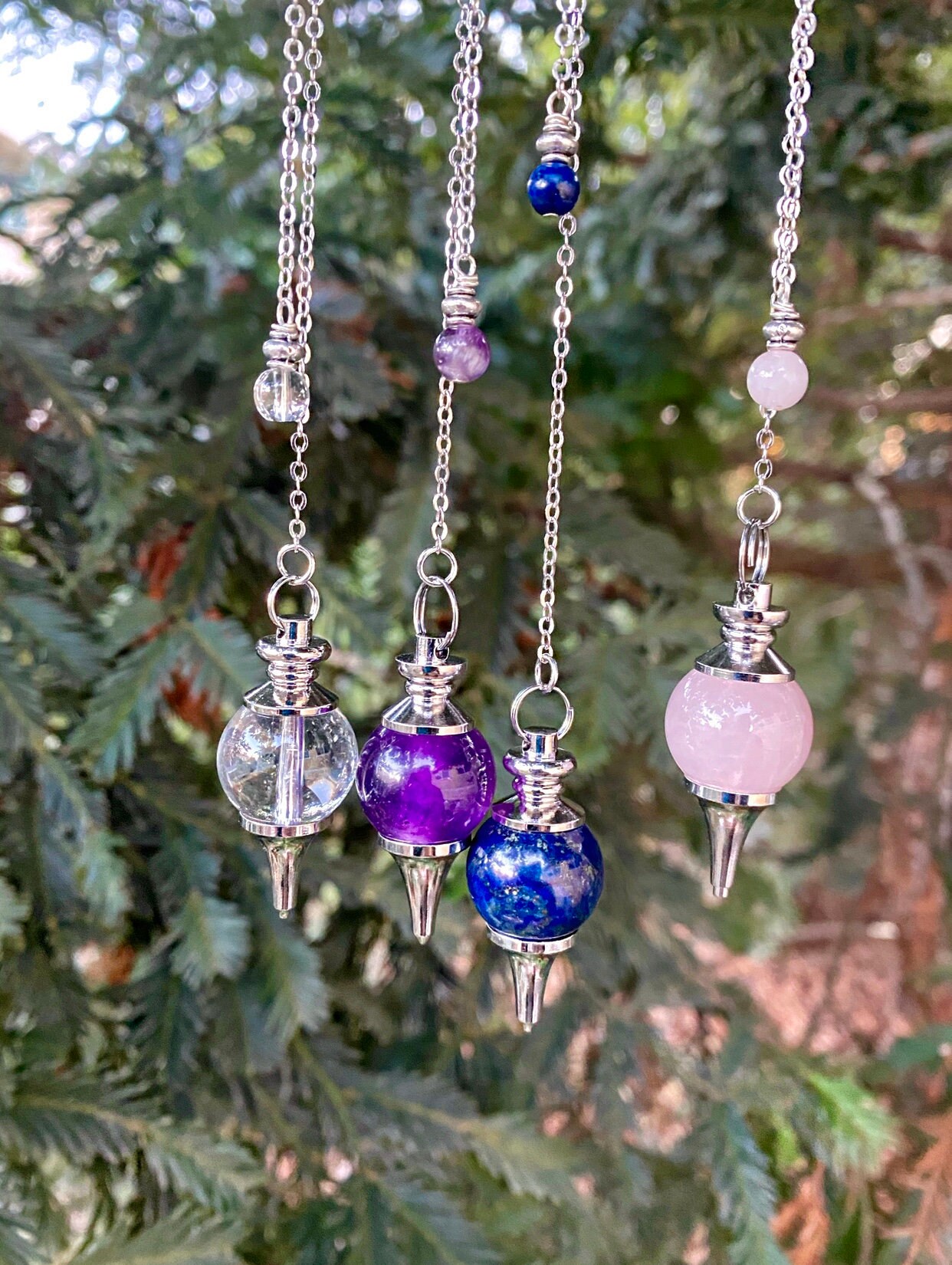 Genuine Crystal Pendulum included: Pendulum Board and Crystal - Etsy ...