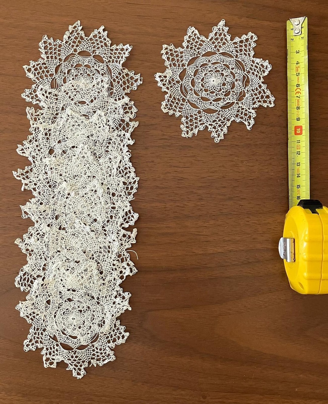 Fine Lace Dolly Crochet Fancywork Sets. - Etsy