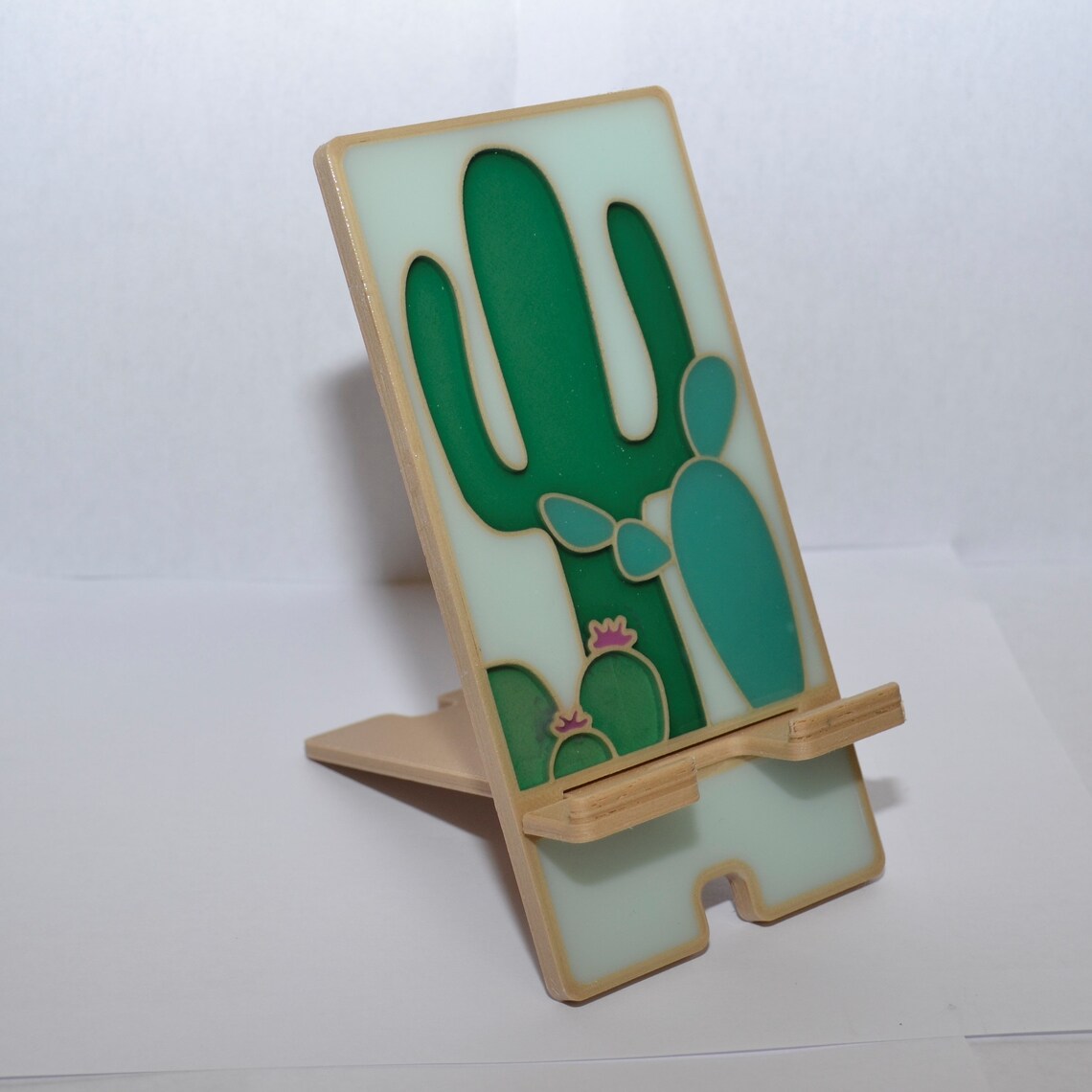 Cactus Phone Stand Southwestern Phone Holder Desert Docking | Etsy