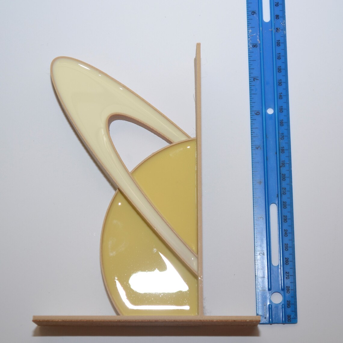 Yellow Saturn Bookends Planet Library Astronomy Decor | Etsy