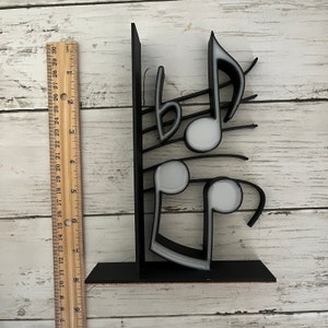 Music Note Bookends - Etsy