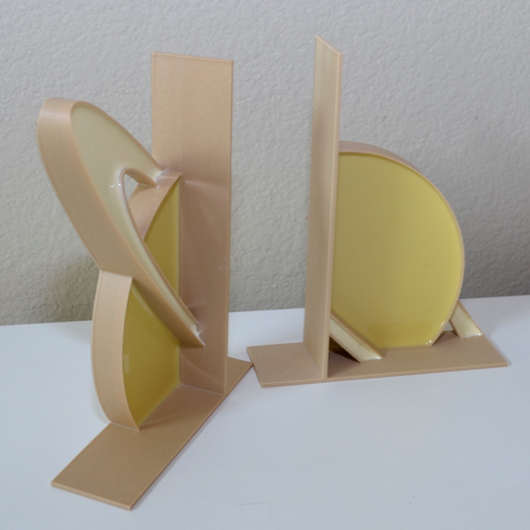 Yellow Saturn Bookends Planet Library Astronomy Decor - Etsy