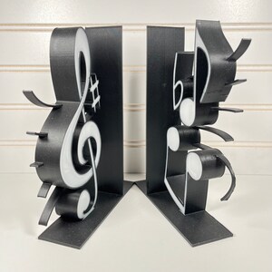 Music Note Bookends - Etsy