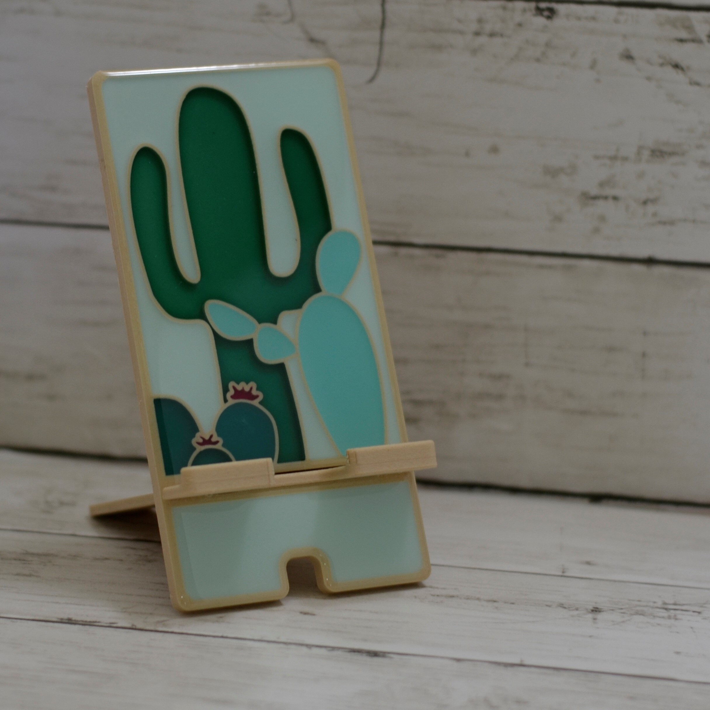 Cactus Phone Stand Southwestern Phone Holder Desert Docking | Etsy