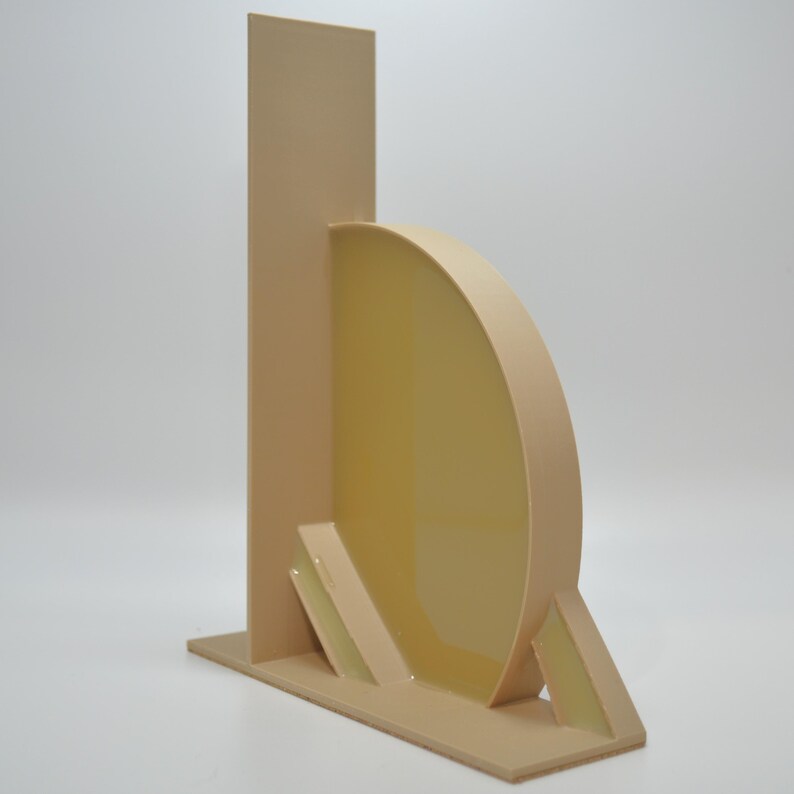 Yellow Saturn Bookends: 3D Printed Galaxy Bookshelf Decor - Etsy