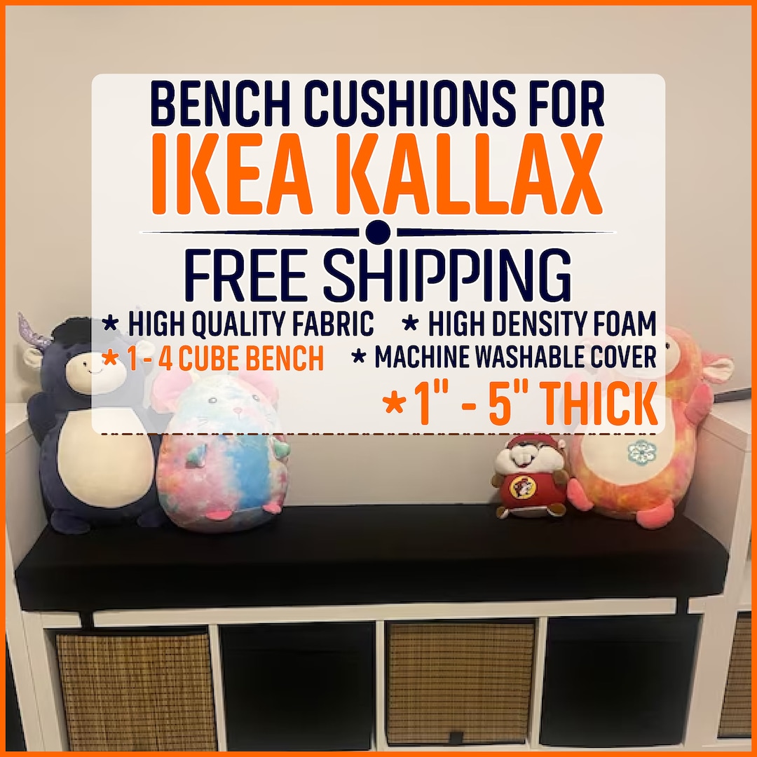 Custom IKEA Kallax Bench Seat Cushion / SMASTAD / TROFAST - Sunbrella ...