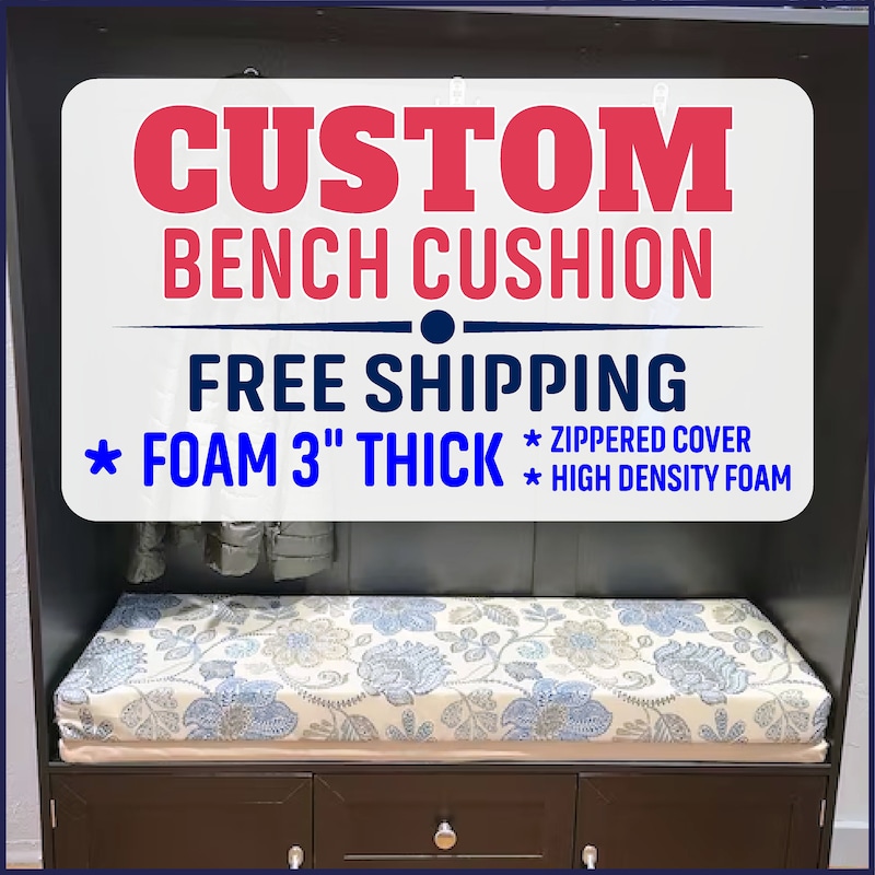 Custom Bench Cushion - Etsy