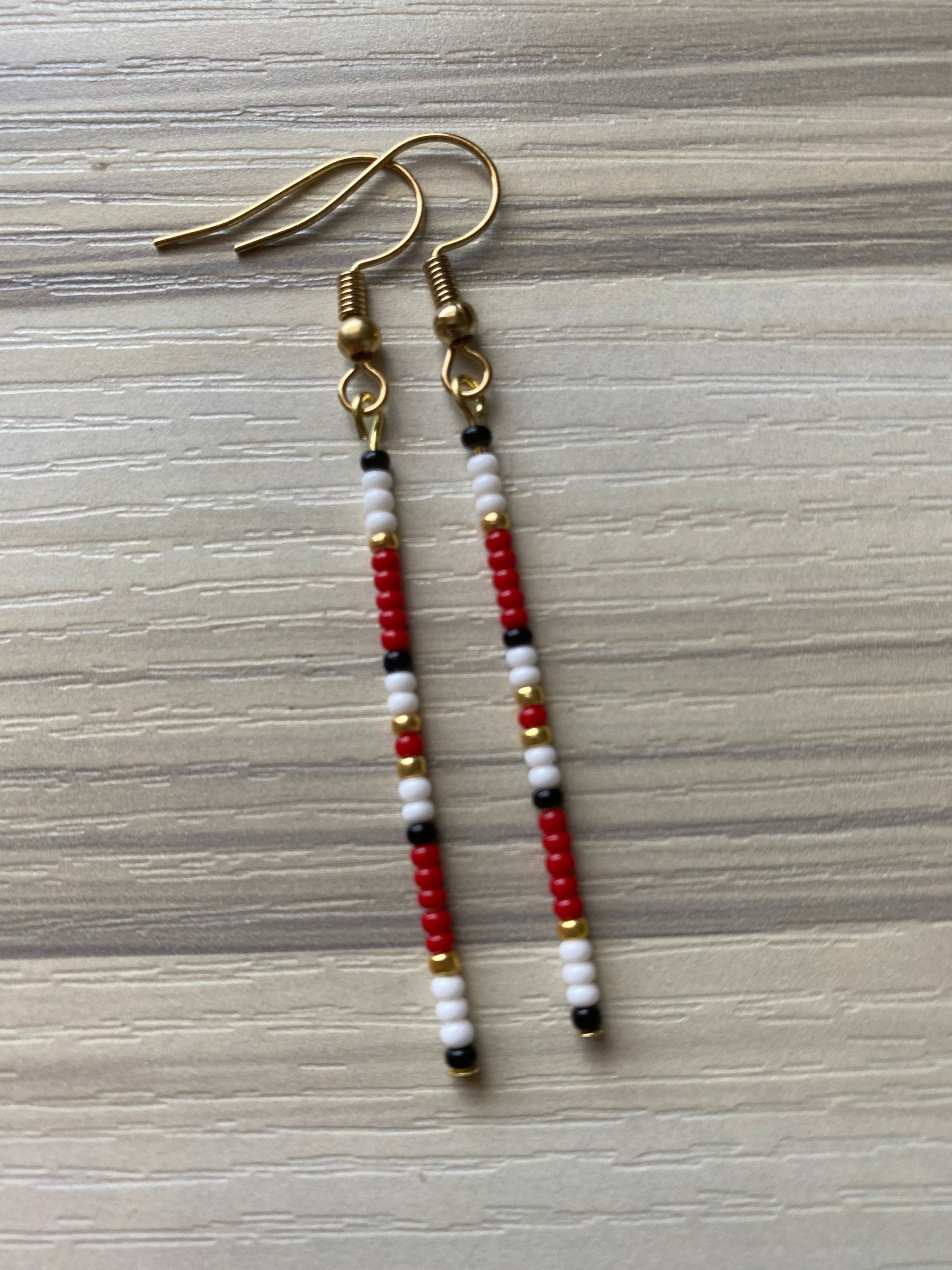 Seed Bead Earrings - Etsy
