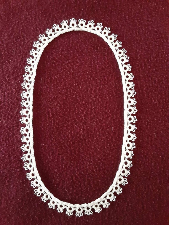 Tatted Picture Frame Lace | Etsy