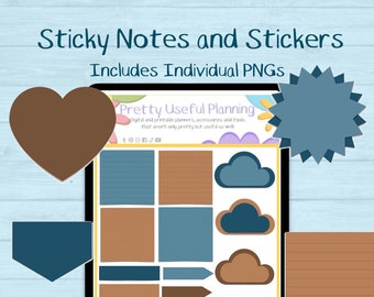Digital Planner Widgets and Stickers Goodnotes PNG - Etsy