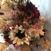 Boho Fall Arrangement, Fall Table Decor, Pumpkin Table Arrangement ...