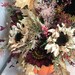 Boho Fall Arrangement, Fall Table Decor, Pumpkin Table Arrangement ...