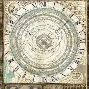 Alchemy & Cosmos A4 Rice Paper - Stamperia Rice Paper - Decoupage Rice ...