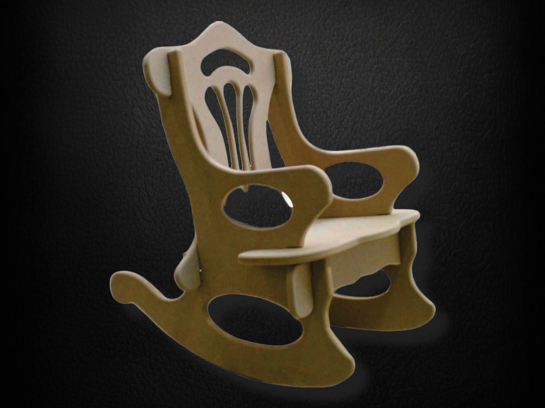 Rocking Chair 2 - File for Cutting - Size 120x70 Sm - Etsy