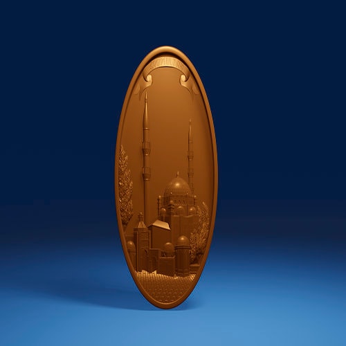 Aya Sophia, 3D STL Model, CNC Router Engraver, Artcam, Aspire, CNC ...