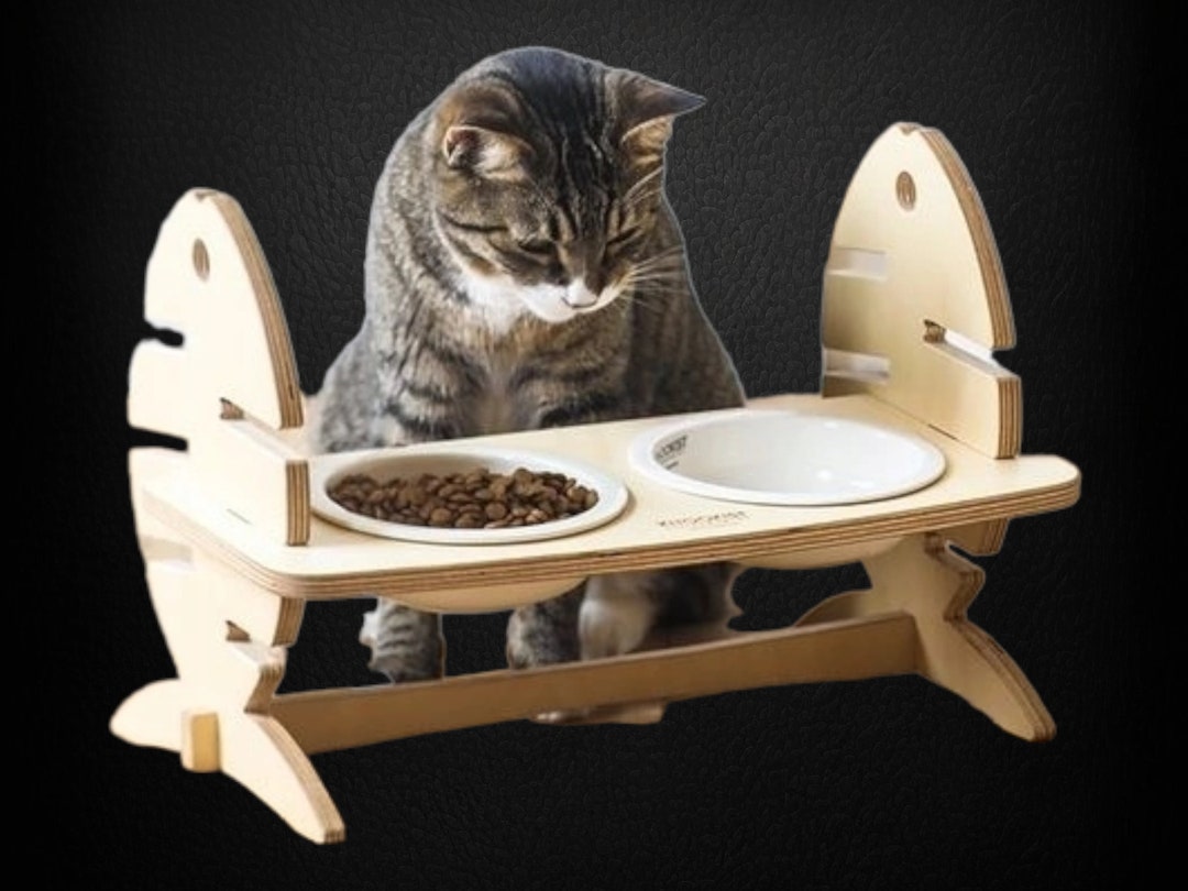 Cat Plate Stand - File for Cutting - Etsy