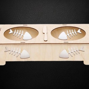 Cat Plate Stand - File for Cutting - Etsy