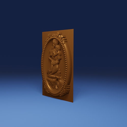 Mermaid Family 3D STL Model: CNC Router Files (digital Download) - Etsy