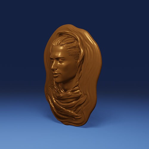 Drowning Man Sculpture, 3D STL Model, CNC Router Engraver, Artcam ...