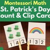 Fall Count Clip Cards, Montessori Math Printable, Homeschooling ...