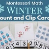 Fall Count Clip Cards, Montessori Math Printable, Homeschooling ...