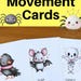 Halloween Movement Cards for Kids, Preschool Gross Motor Activity ...