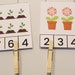 Spring Count Clip Cards, Montessori Math Printable, Homeschooling ...