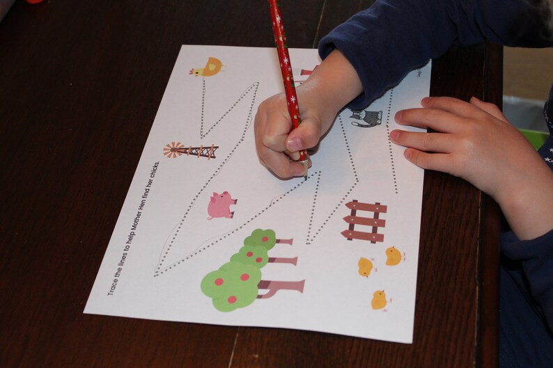 Farm Preschool Activities Farm Printables Farm Worksheets | Etsy