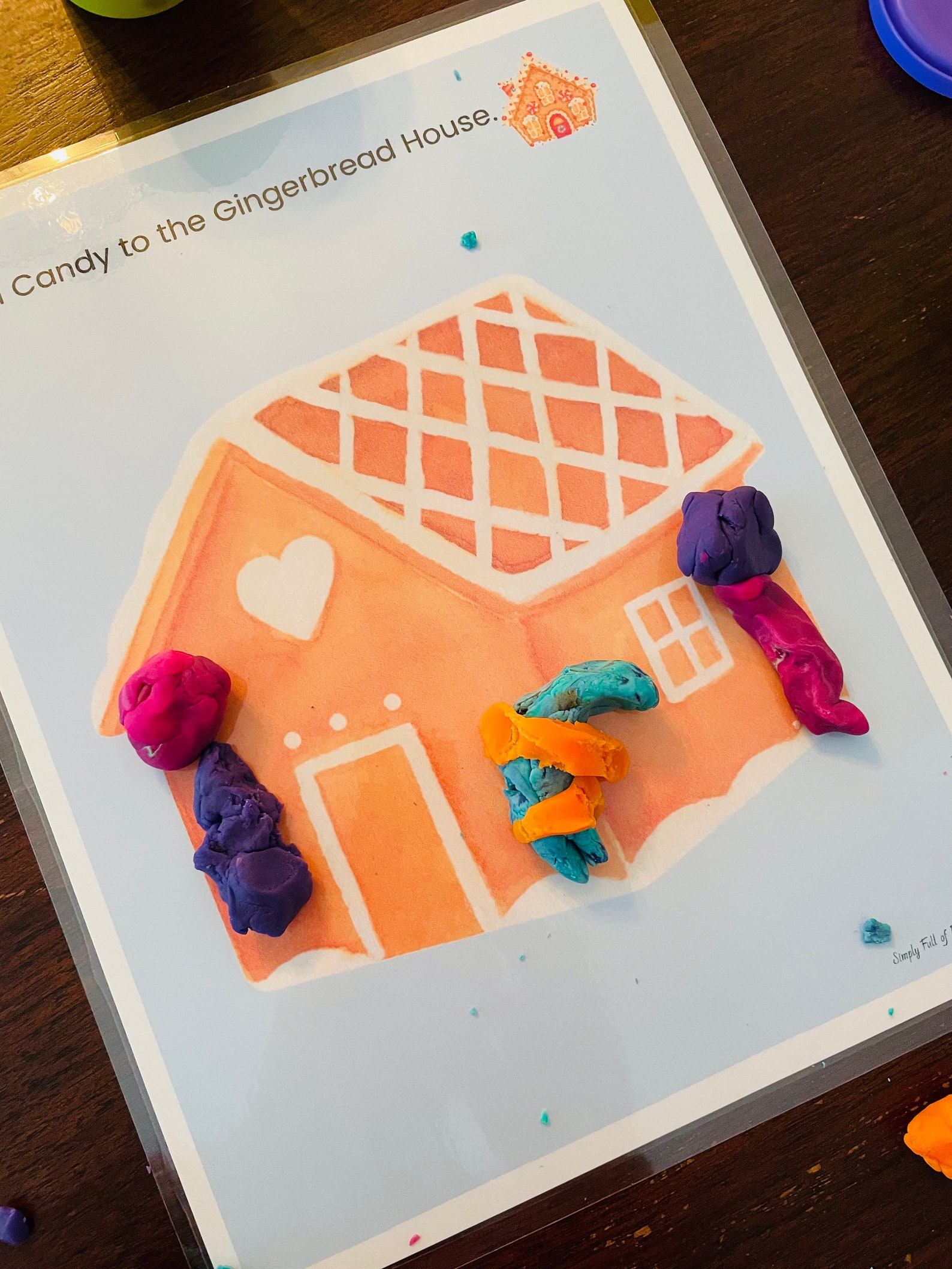 7 Christmas Playdough Mats Printable Play Doh Mats Christmas - Etsy