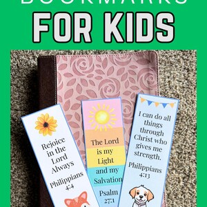 Bible Verse Bookmark Printable, Christian Printable, Bible Verse ...