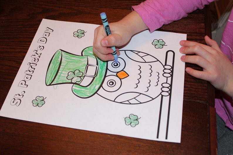 St. Patrick's Day Coloring Pages for Kids, St Patricks Coloring Sheets ...
