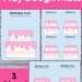 Birthday Party Favors for Kids, Printable Birthday Playdough Mats ...