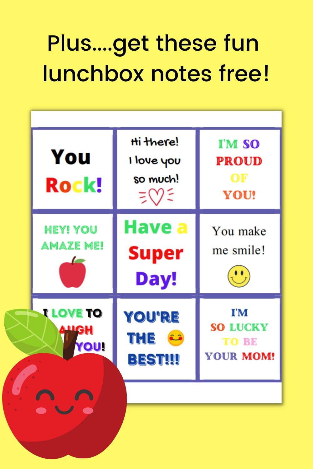 Easter Jokes for Kids, Easter Lunch Box Notes for Kids, Easter Lunchbox ...