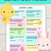 Easter Jokes for Kids, Easter Lunch Box Notes for Kids, Easter Lunchbox ...