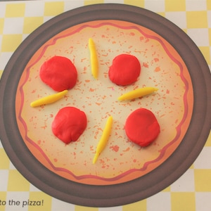 7 Printable Play Doh Mats, Food Play Dough Mats, Ice Cream Playdough ...