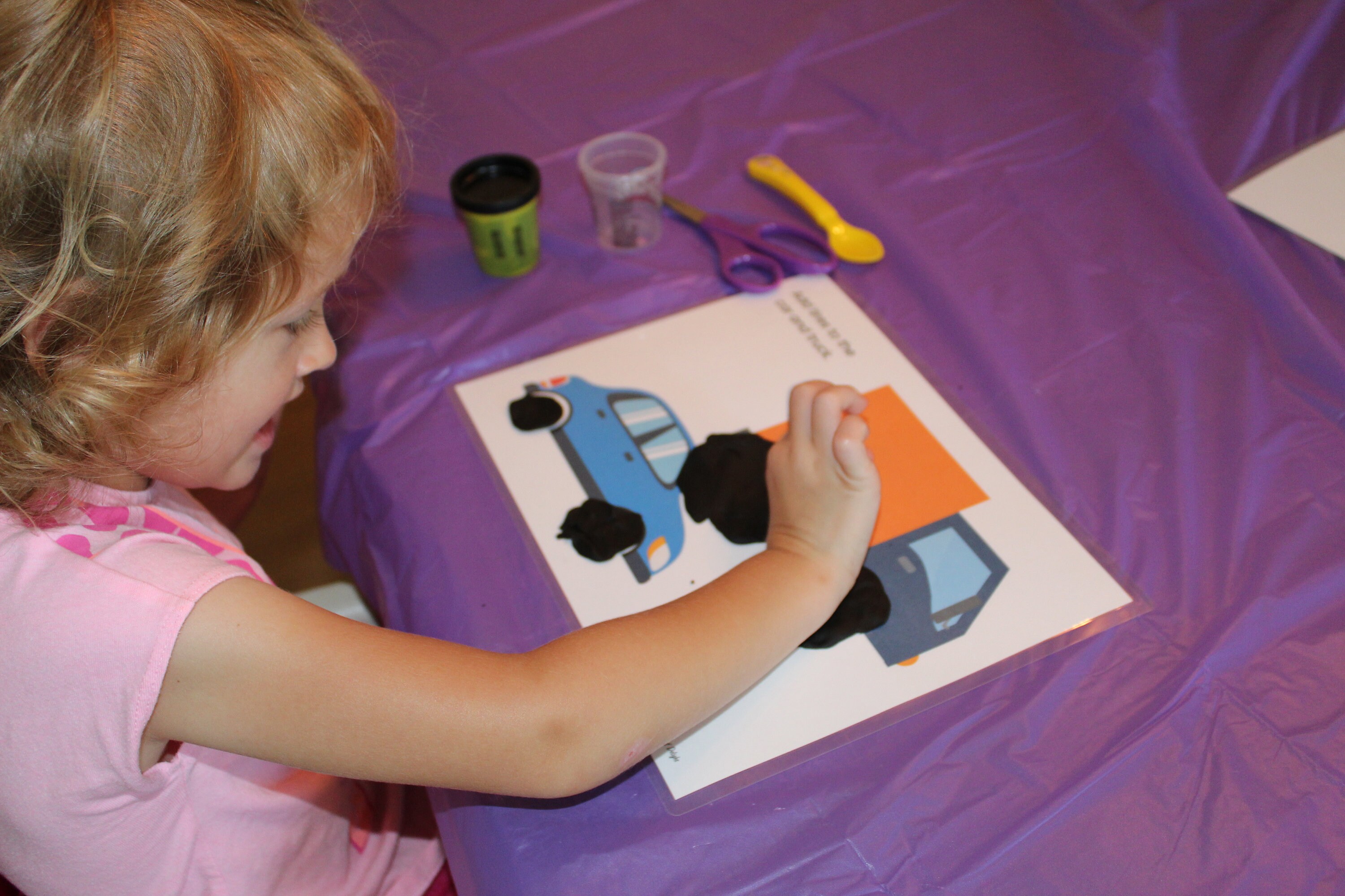 5 Incredible Printable Play Dough Mats, Preschool Transportation Theme ...