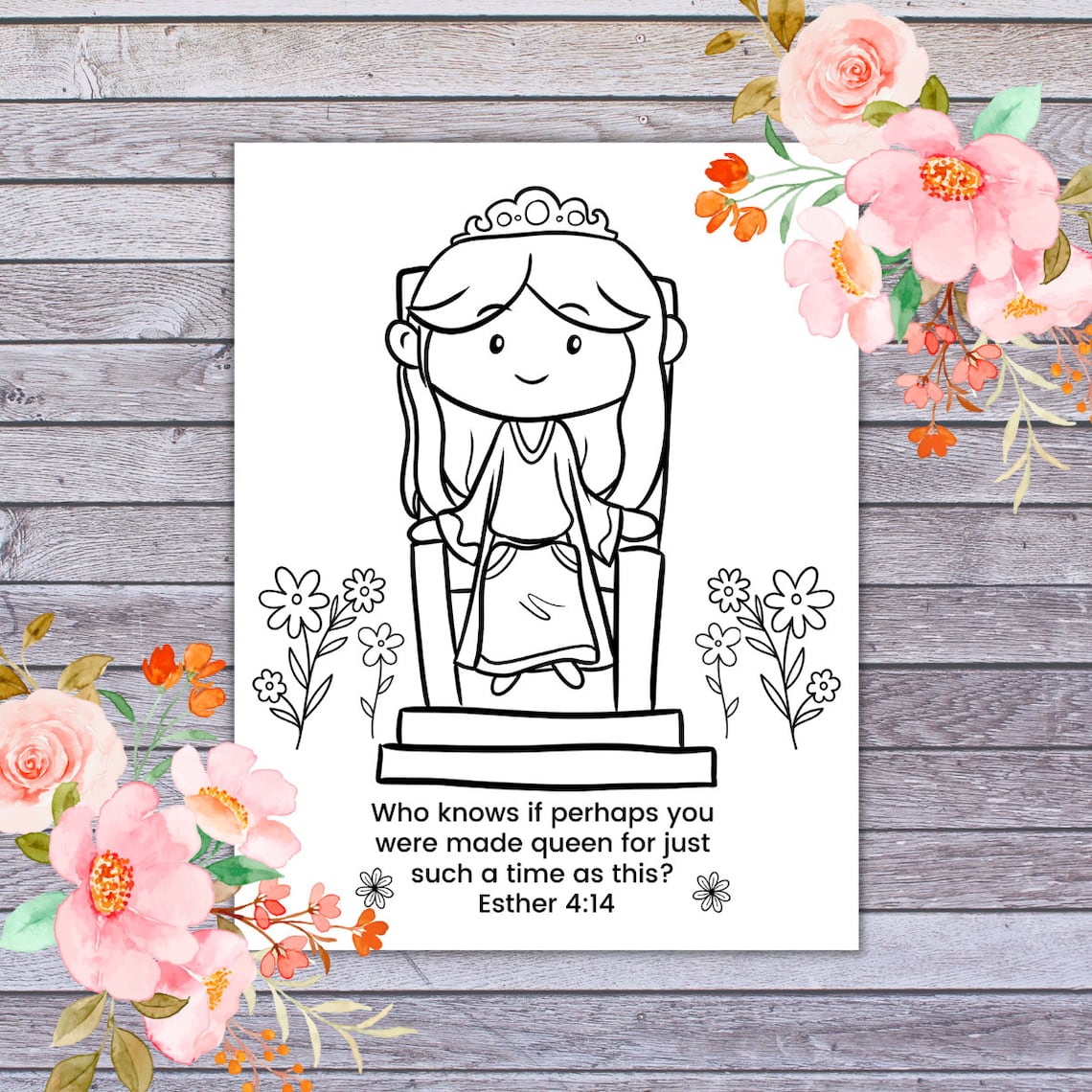 Queen Esther Bible Story, Queen Esther Activities and Games, Queen ...